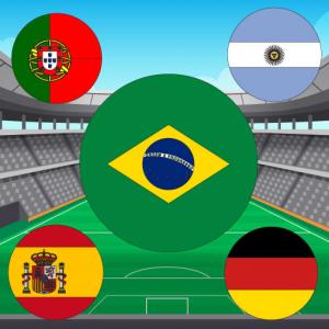 Play World Cup Flag Match game online on SoccerGames.Games